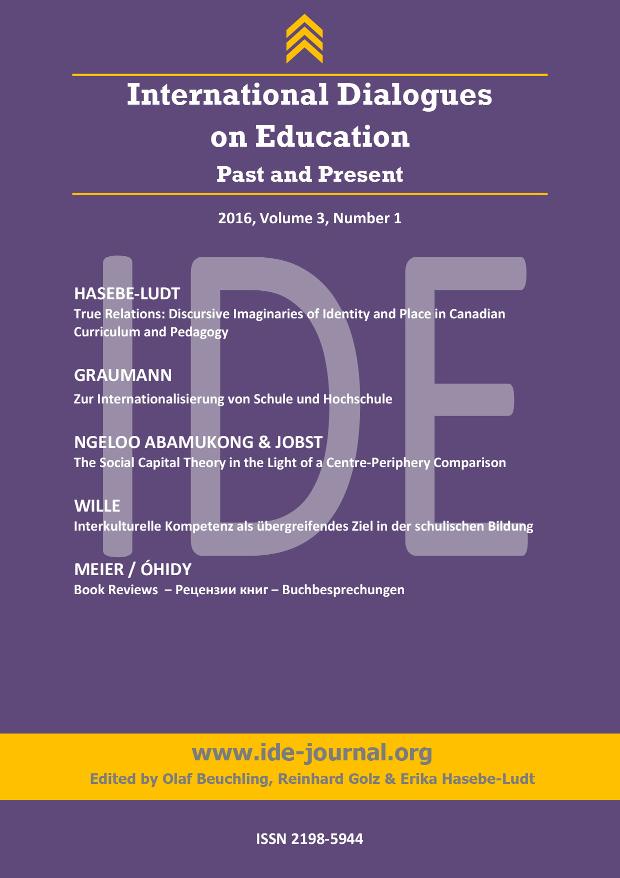 All Issues – IDE Journal