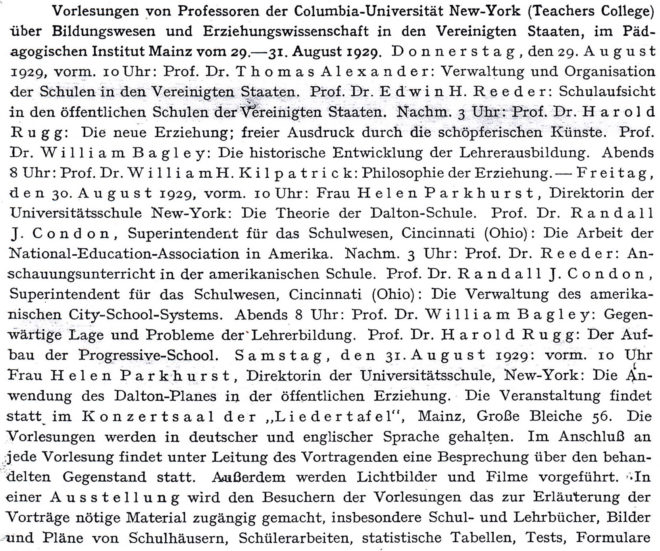 How William H. Kilpatrick’s Project Method Came to Germany ...