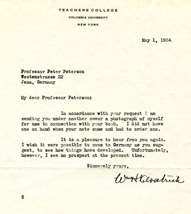 How William H. Kilpatrick’s Project Method Came to Germany ...